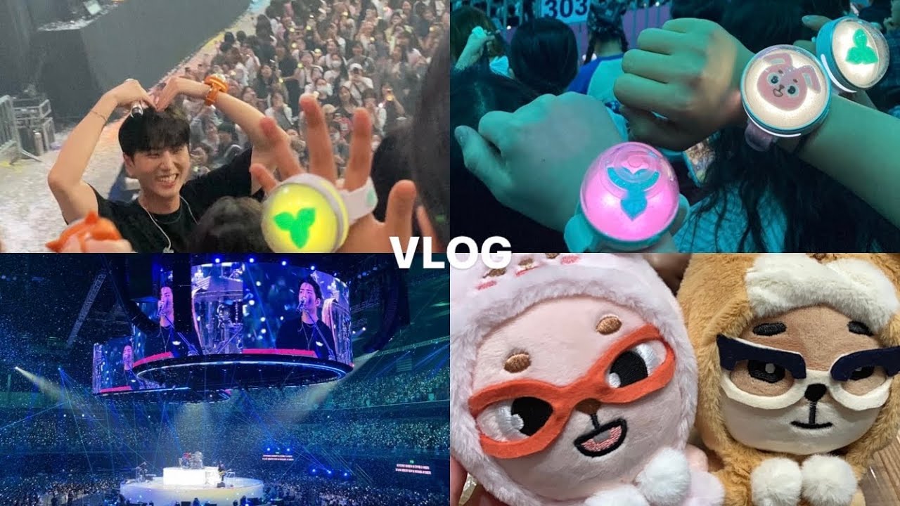 VLOG | 240922 데이식스 월드투어 포에버영(DAY6 Word Tour FOREVER YOUNG) 🐰🦊🐰🐶🍀🤍 - YouTube