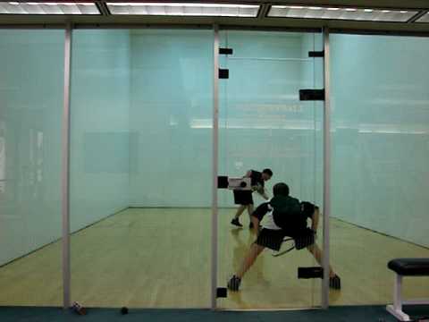 Racquetball - The Drive Serve Weak Return - YouTube