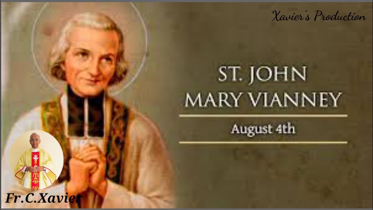 Feast of St.John Mary Vianney|Life history| Today's Gospel Message by ...