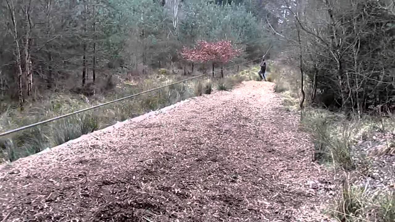 Go Ape zip lining 8 - YouTube