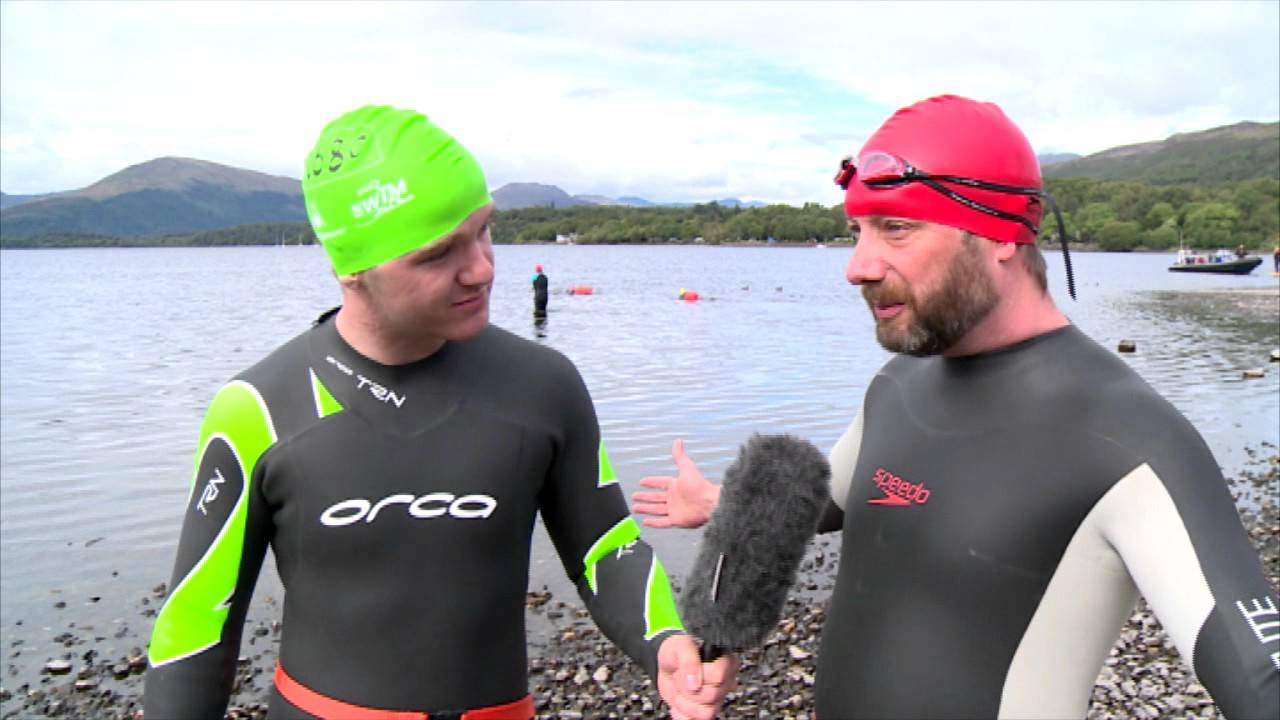 Open Water Swimming in Loch Lomond & The Trossachs National Park - YouTube