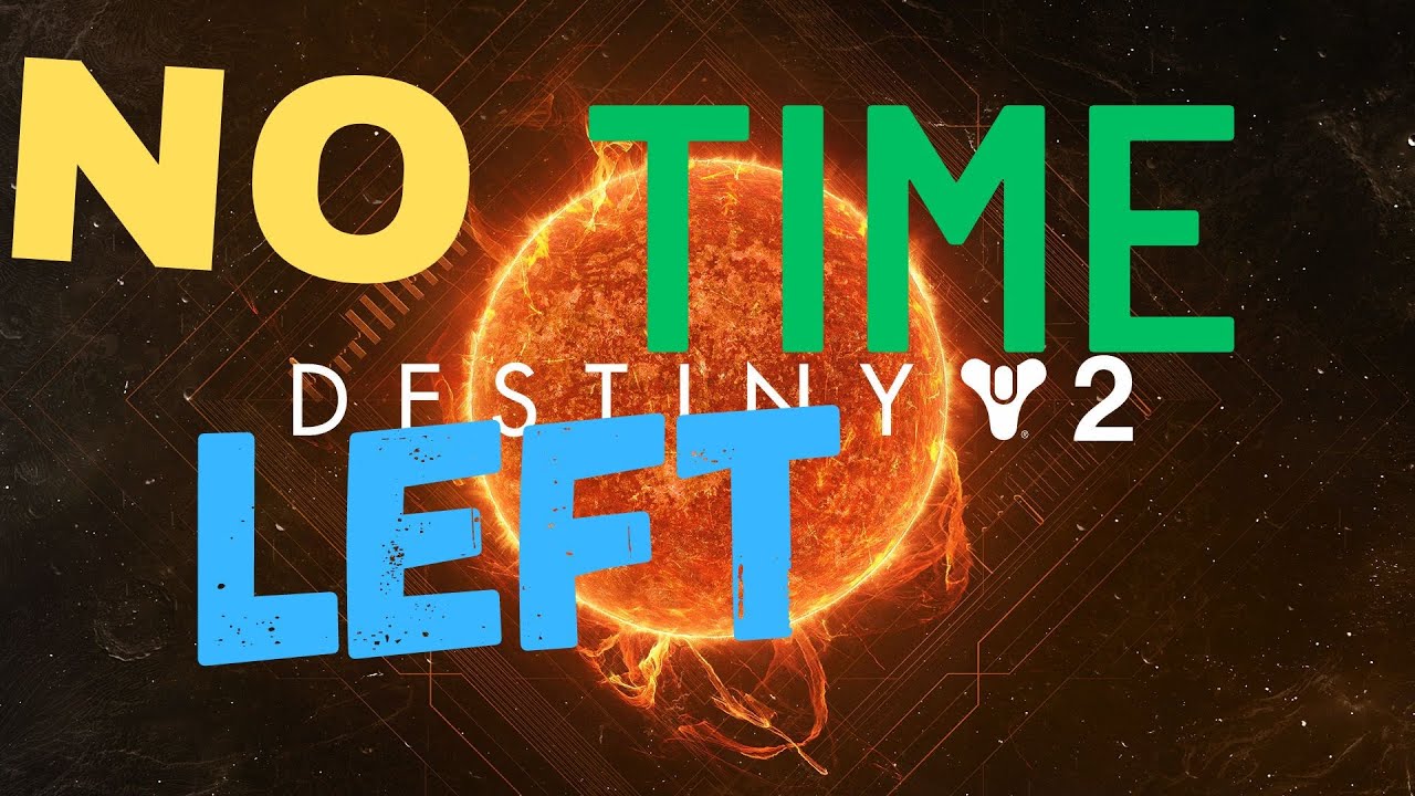 No Time Left | Legendary | Solo | Destiny 2 - YouTube