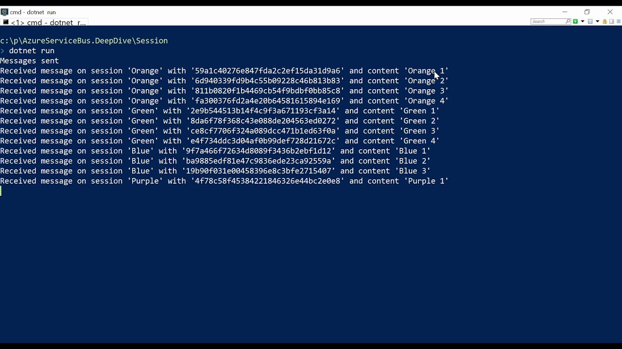 Azure Service Bus - Sessions - YouTube