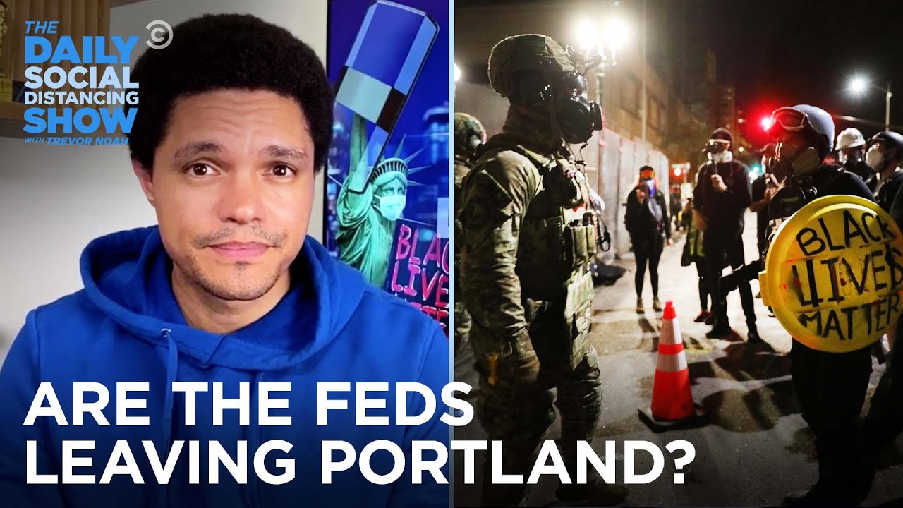 Are the Secret Police Finally Pulling Out of Portland? | The Daily ...