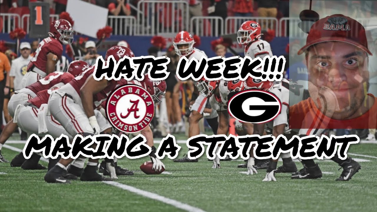 HYPE UP!! GEORGIA @ ALABAMA BAMA FAN TALKIN SMACK - YouTube