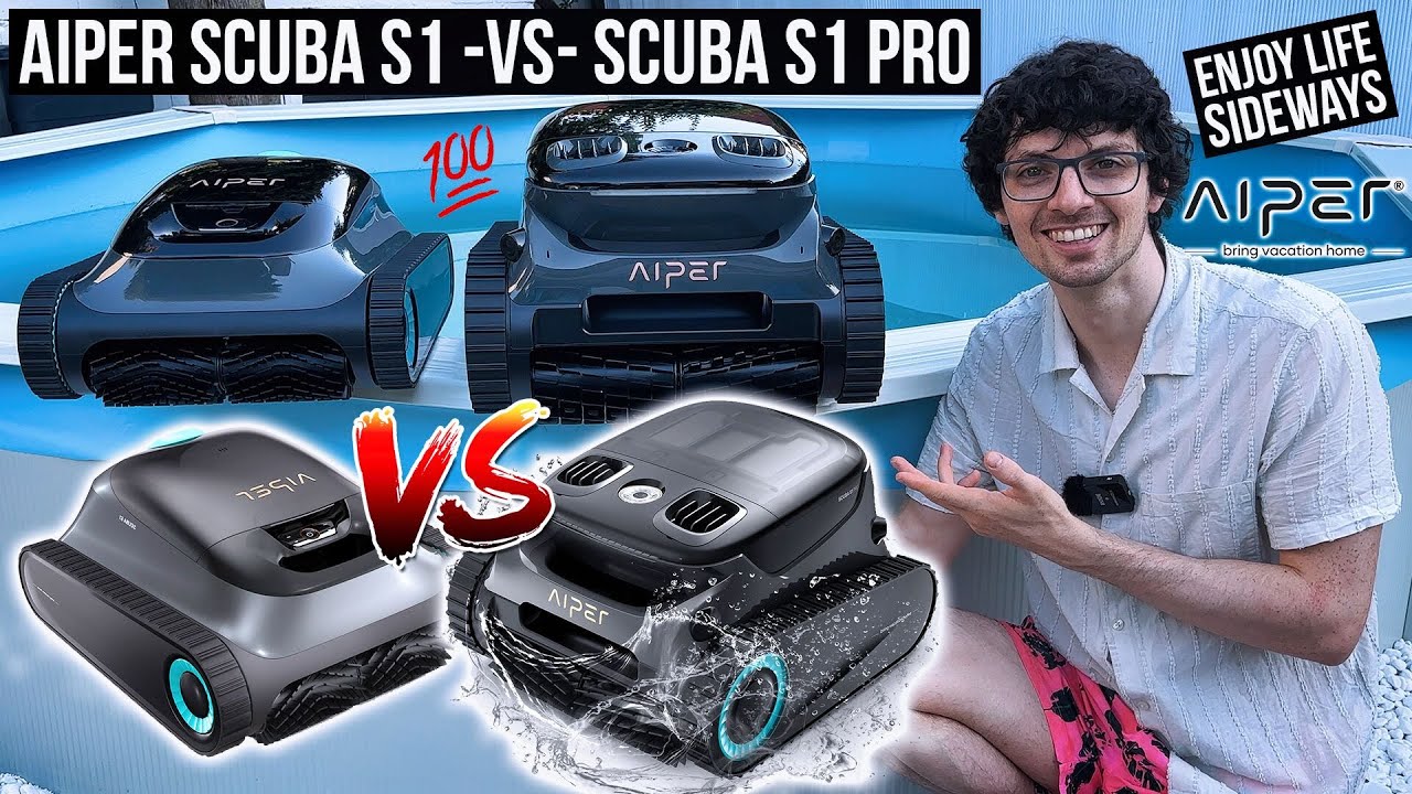 2024's Pool Robot Flagships! - Aiper Scuba S1 -vs- Scuba S1 Pro - Review & Comparison (Top Tier ...