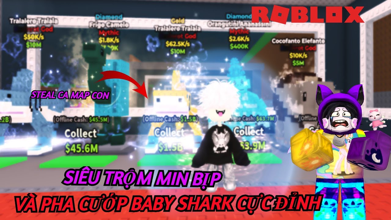 ROBLOX - MIN SIÊU ĐẠO CHÍCH PHÁ ĐẢO SEVER THƯỜNG VÀ LẤY THÀNH CÔNG EM ...