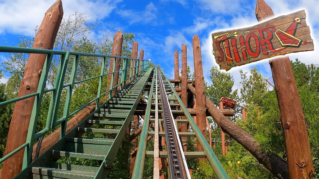 Thors Hammer 4K Front Seat POV - Djurs Sommerland - YouTube