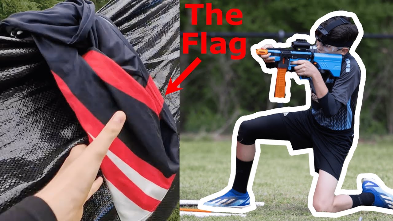Capture the Flag in Nerf: An Insane Nerf Experience! - YouTube