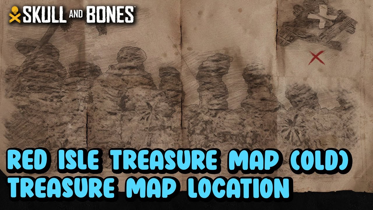 Red Isle Treasure Map (OLD) "I fought bravely for The Compagnie Royale ...