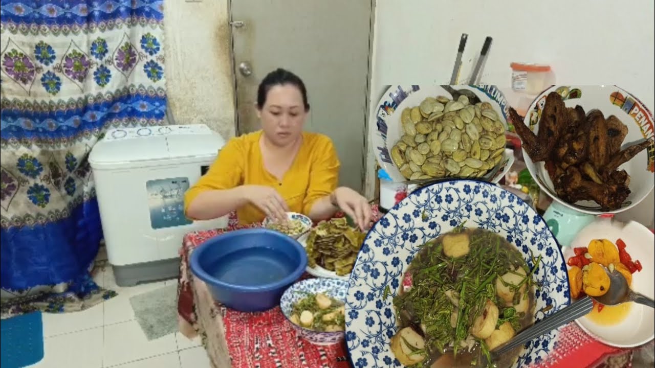 LAUK BUAH PETAI KEMIDING AJA GAIS - YouTube