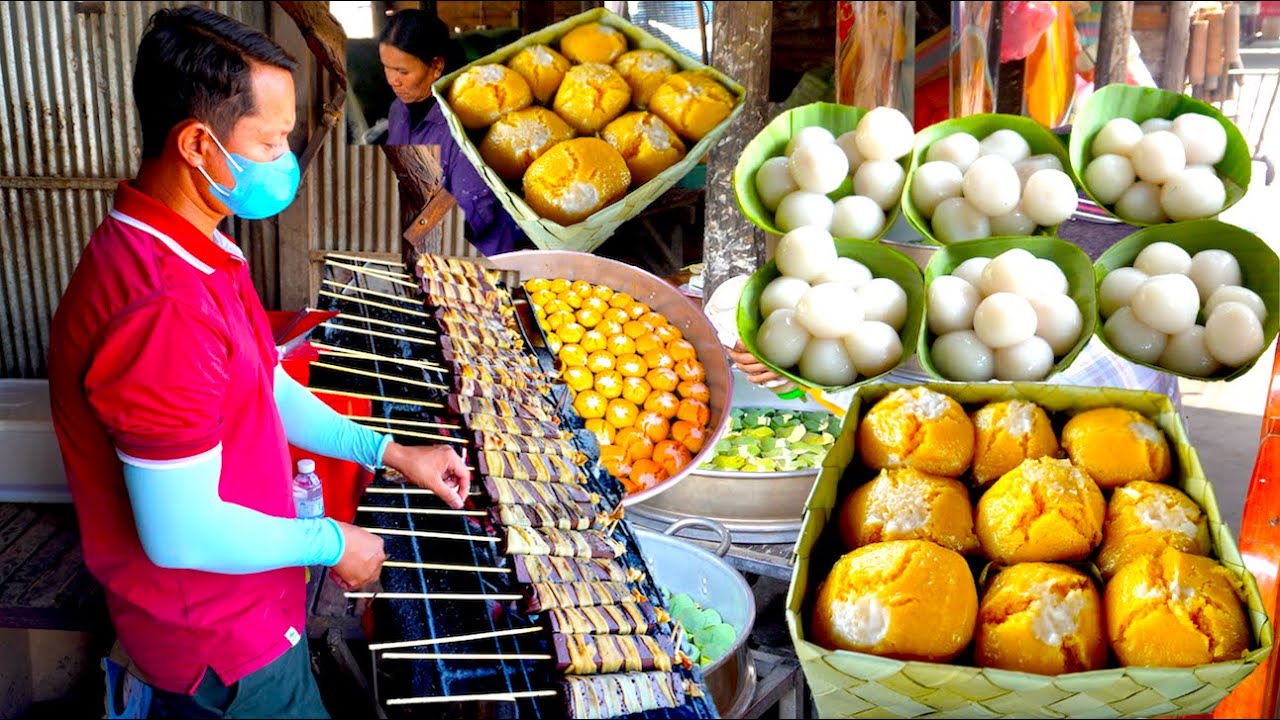 Made In Siem Reap! Soft Egg Rice, Grilled Duck Intestines, Traditional ...