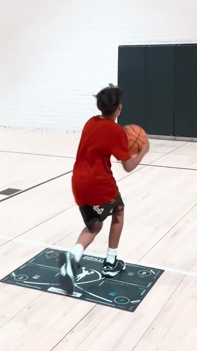 Basketball Skill Enhancement Training: Reverse Push + 1st Step Finish #basketball #footwork # ...