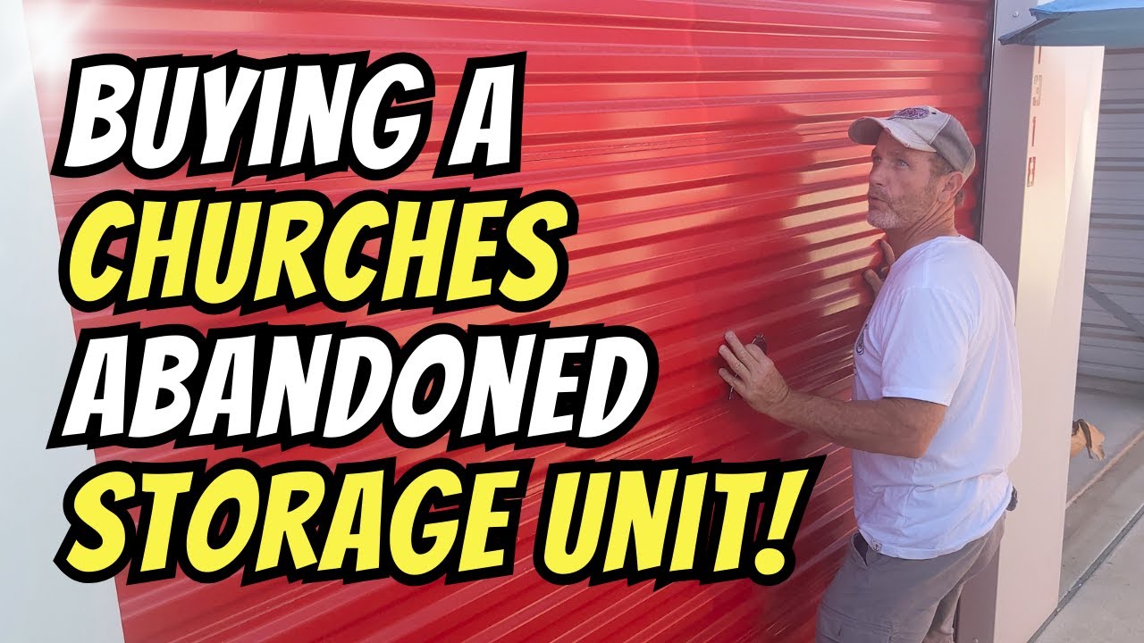 I Bought An Abandoned Church Storage Unit! What Do We Find Inside ...