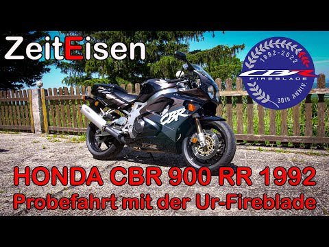 Testfahrt Honda CBR900RR Fireblade 1992