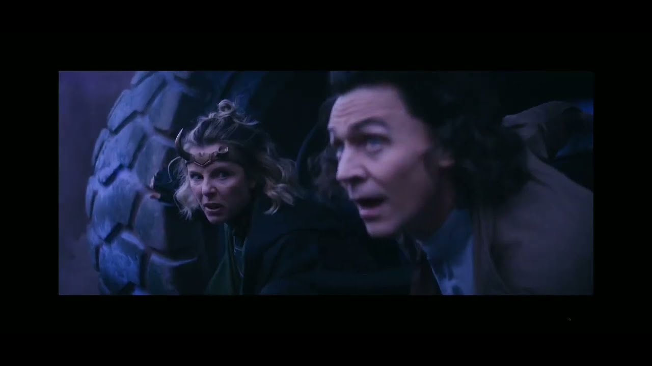 Loki and Lady Loki running from meteor rite loki episode 3 - YouTube