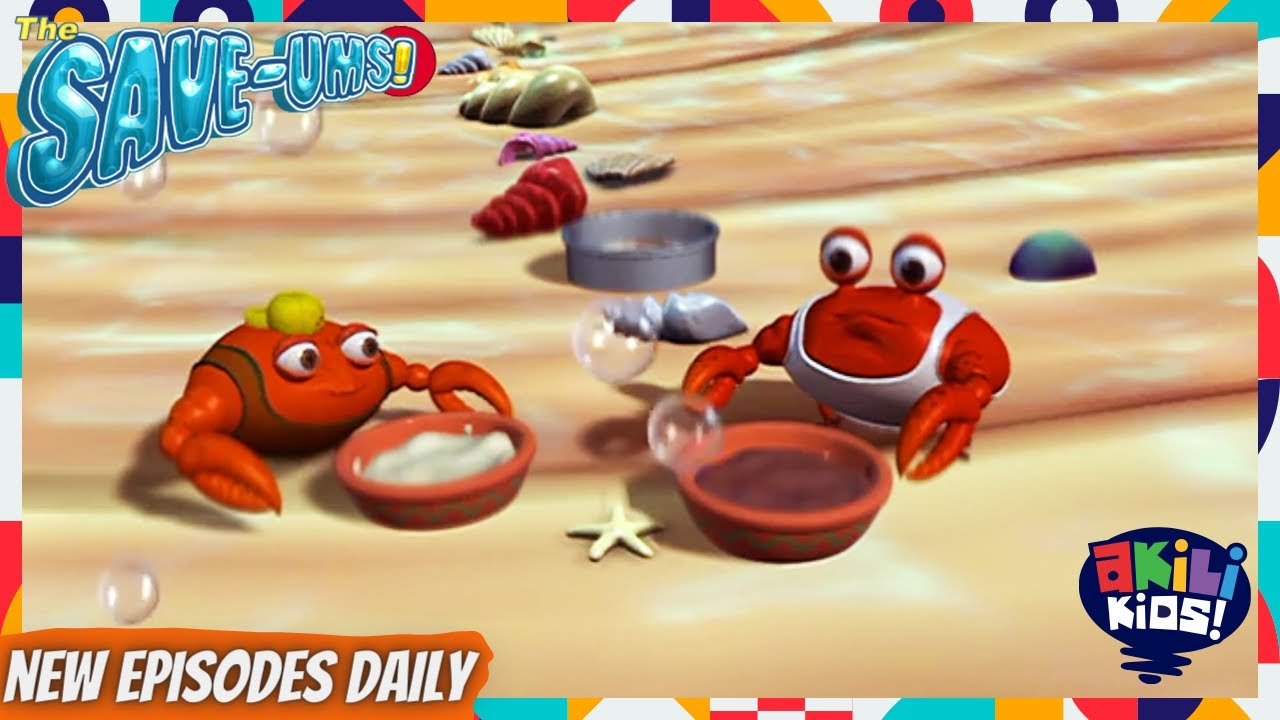 The Save Ums | Let's Bake A Cake | Akili Kids! - YouTube