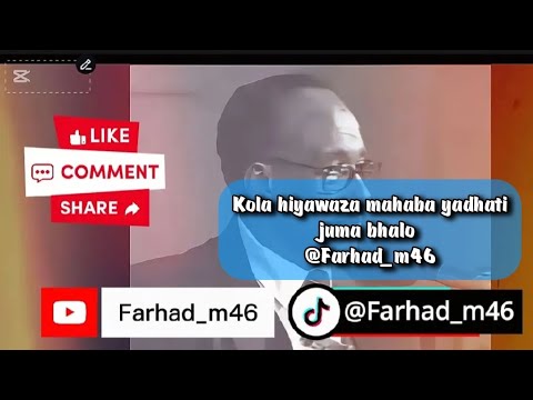 Kula hiyawaza mahaba ya dhati, juma bhalo - YouTube
