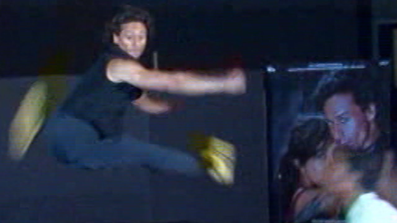 Baaghi actor Tiger Shroff's FLYING KICKS Video - YouTube