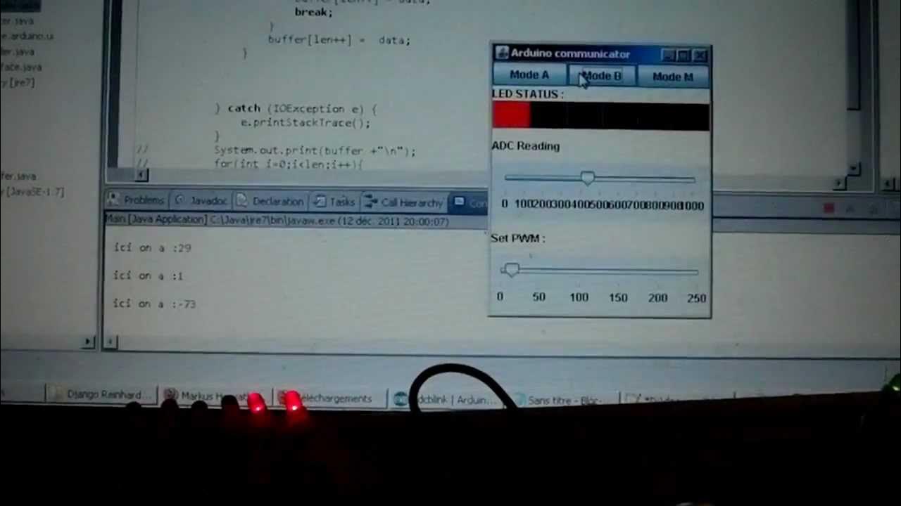 Arduino - Serial and Java with RXTX - YouTube