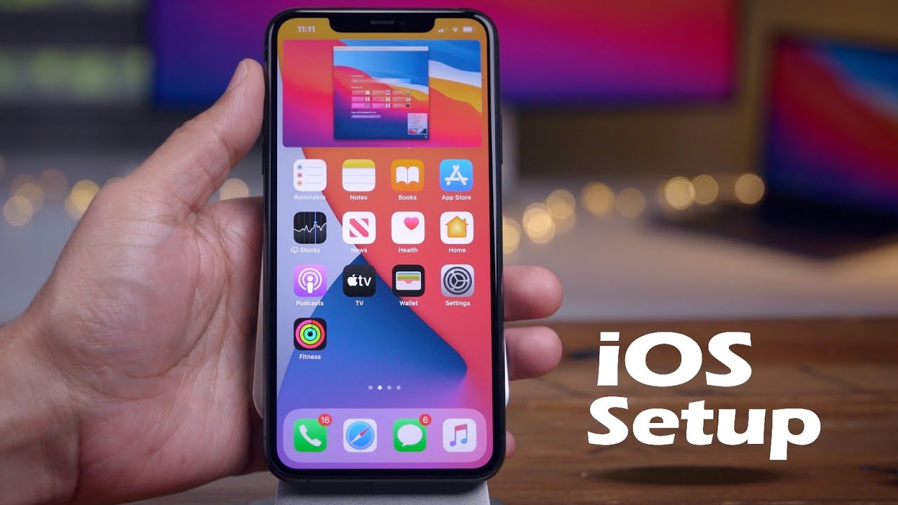 How To Make Minimal iOS 14 Setup In HINDI. - YouTube