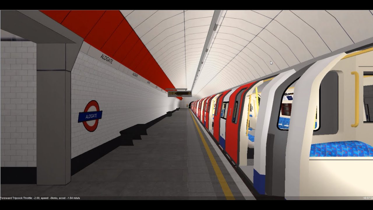 🚦🛤🚉 Metro Simulator - Video 96 - Version 3.18.1 - City of Thames ...
