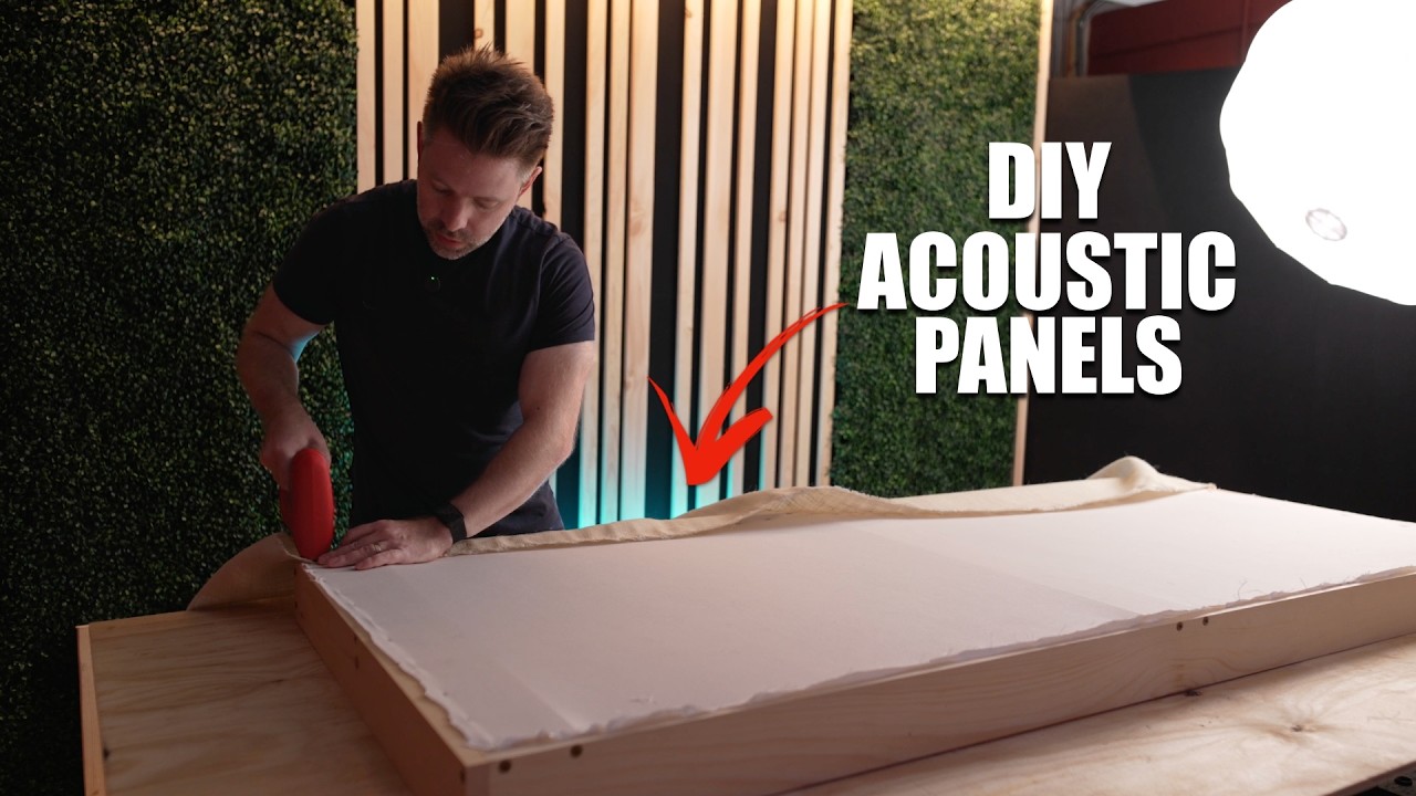 How to Build Acoustic Panels (step-by-step) - YouTube
