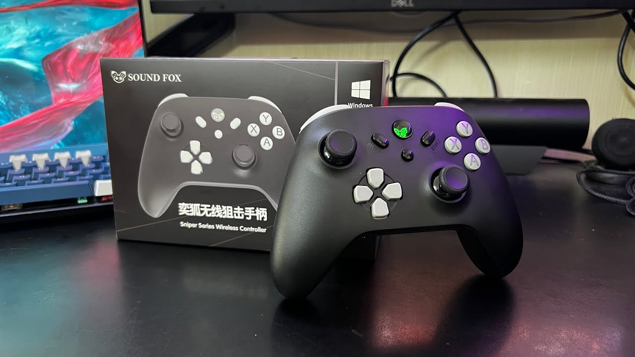 SoundFox Sniper Series Wireless Controller SE3941 - YouTube