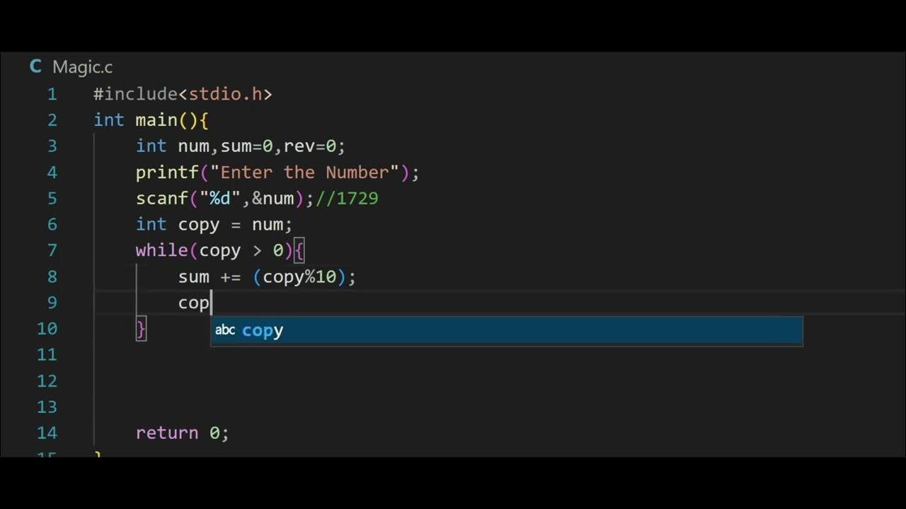 Magic Number In C Important Program In C Lecture 29 Youtube