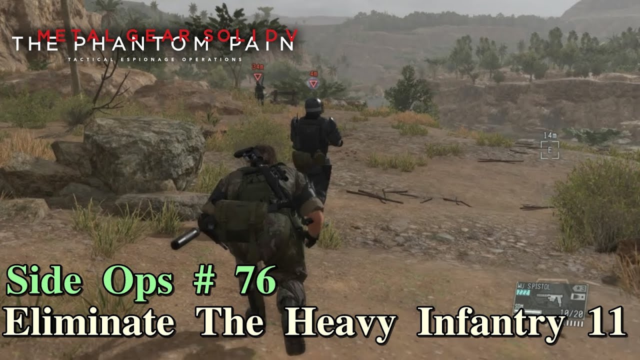 Metal Gear Solid V: The Phantom Pain ★ Side Ops # 76: Eliminate The ...