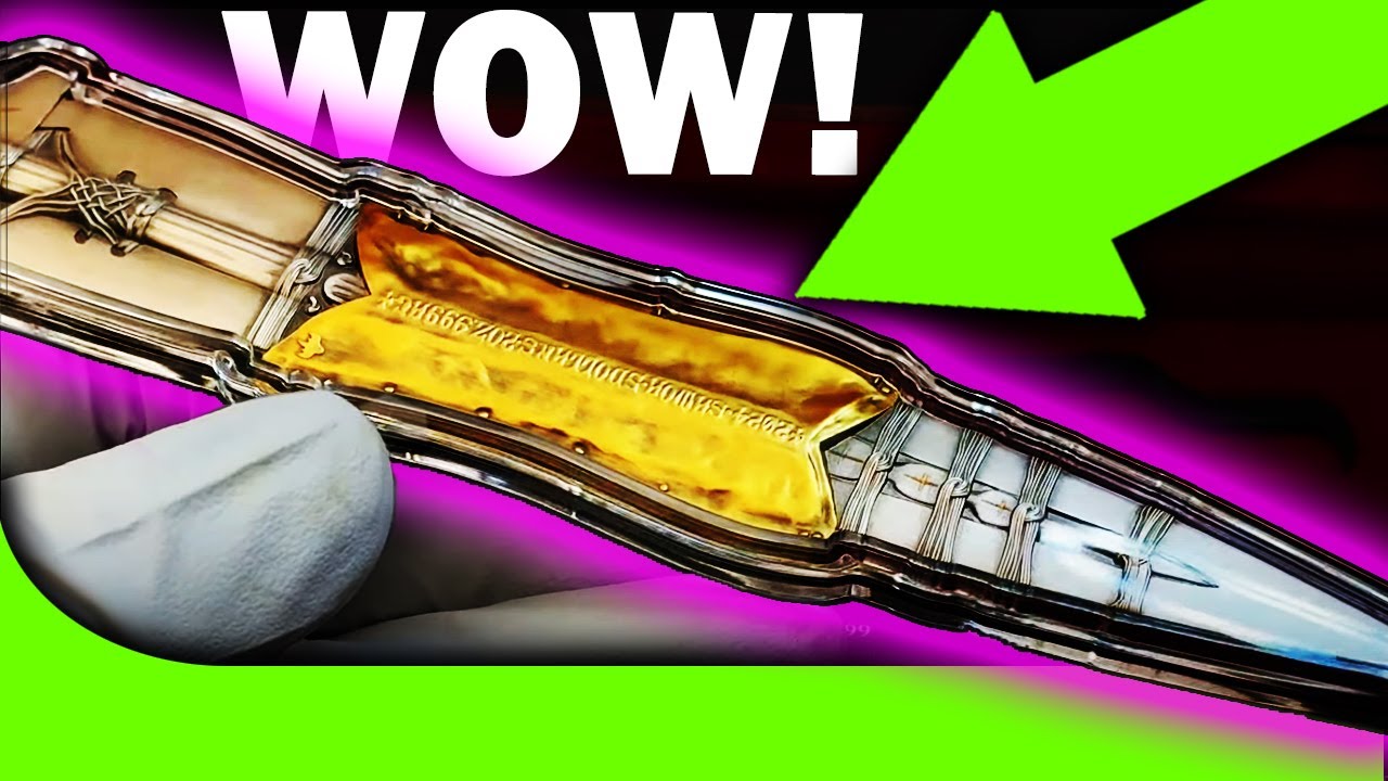 Extreme Innovation In Silver & Gold! The Holy Lance By Spectres! - YouTube