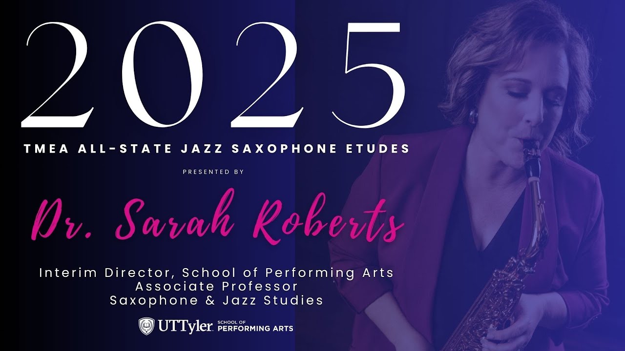 2025 TMEA All-State Jazz Saxophone Etude 3 on tenor - YouTube