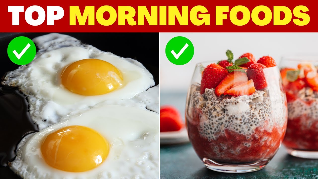Top 12 HEALTHY Food You Should Eat for Breakfast EVERY Morning! - YouTube
