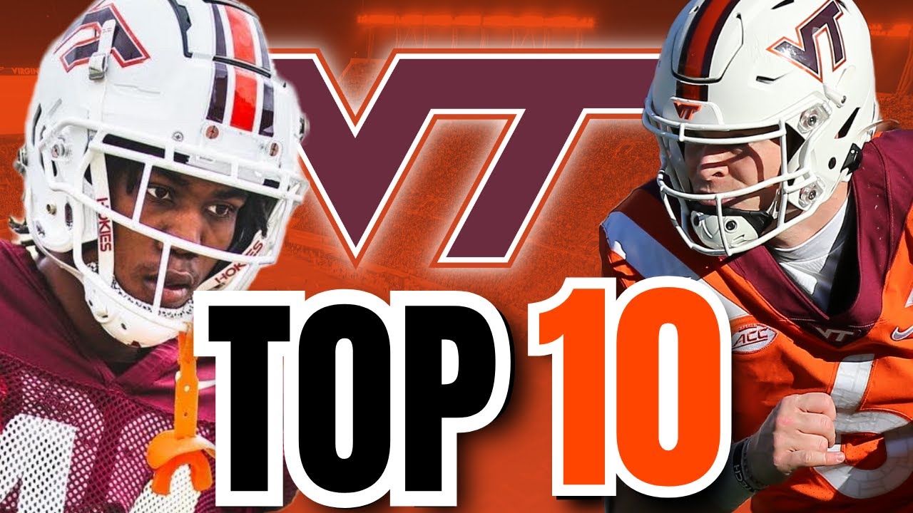 Virginia Tech Hokies TOP 10 Football Players for 2023 - YouTube