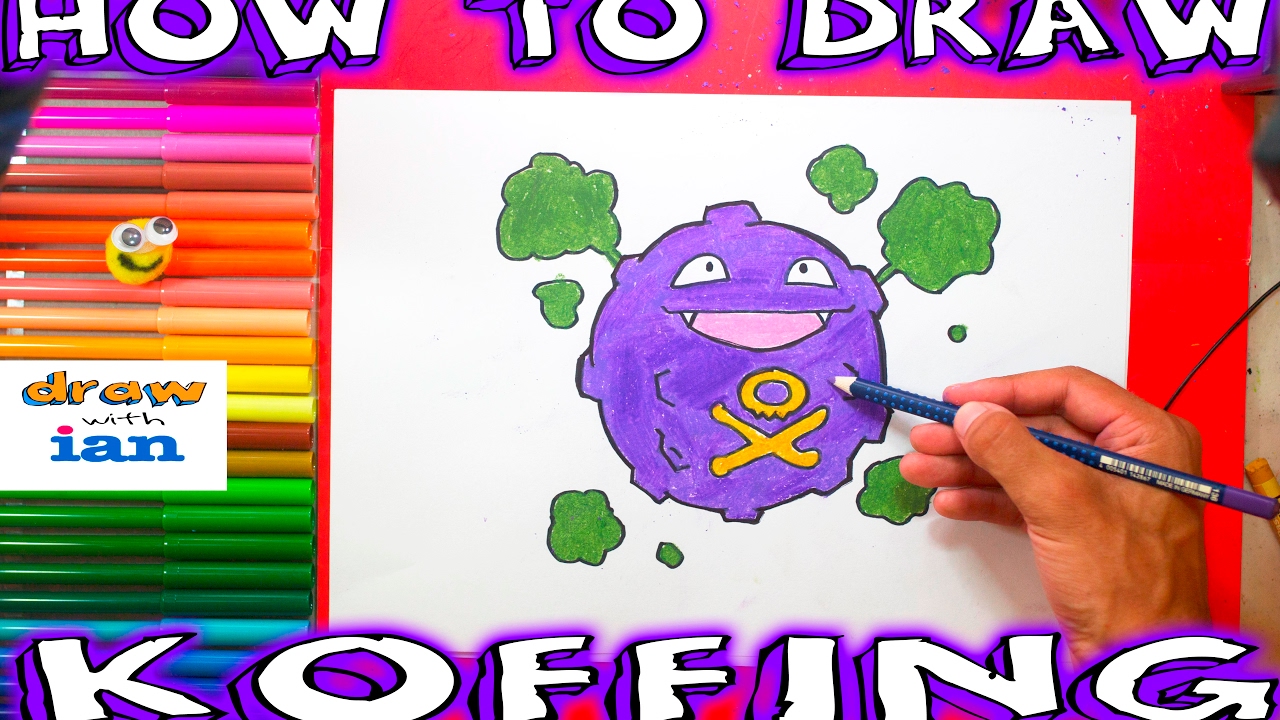 How to Draw Koffing - How to Draw Pokemon - YouTube
