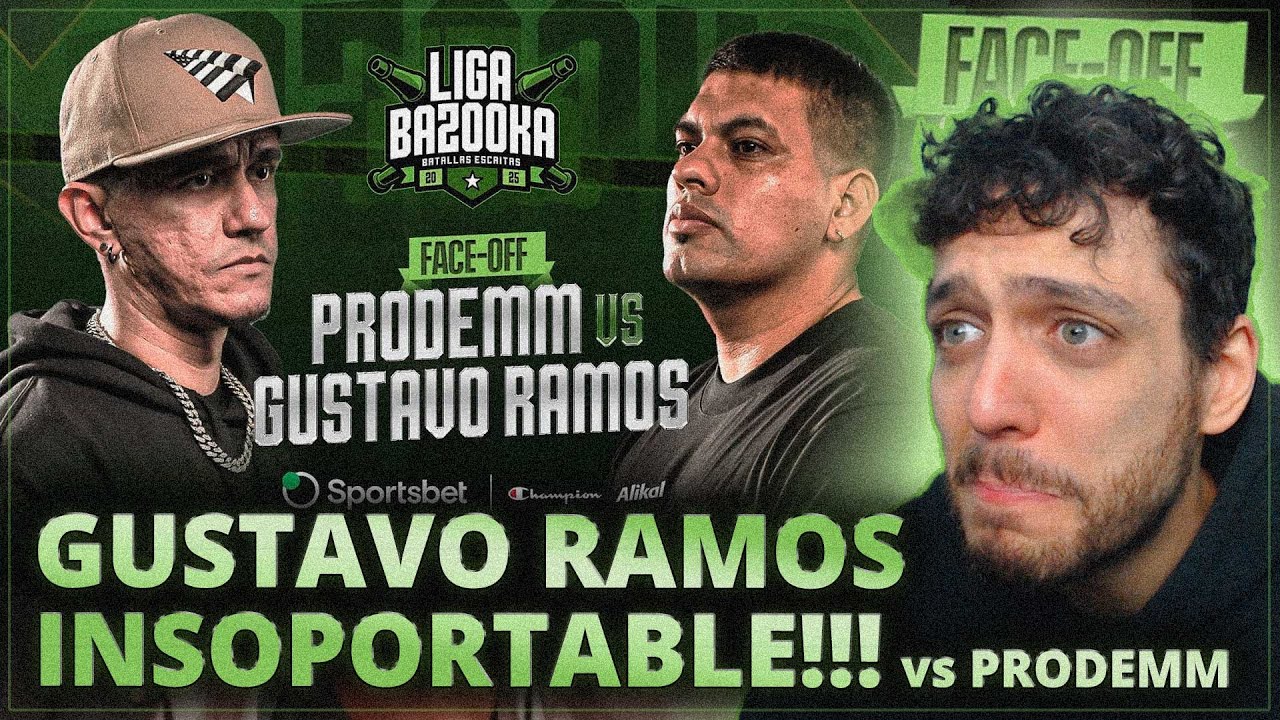 ¡GUSTAVO RAMOS INSOPORTABLE vs PRODEMM! 😫😫 [FACE OFF BAZOOKA] - YouTube