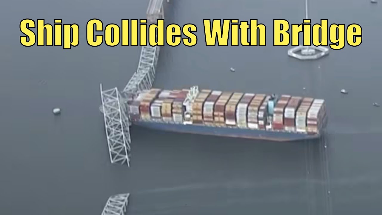 Ship Loses Power and Meets Bridge!! | Boating News of the Week ...