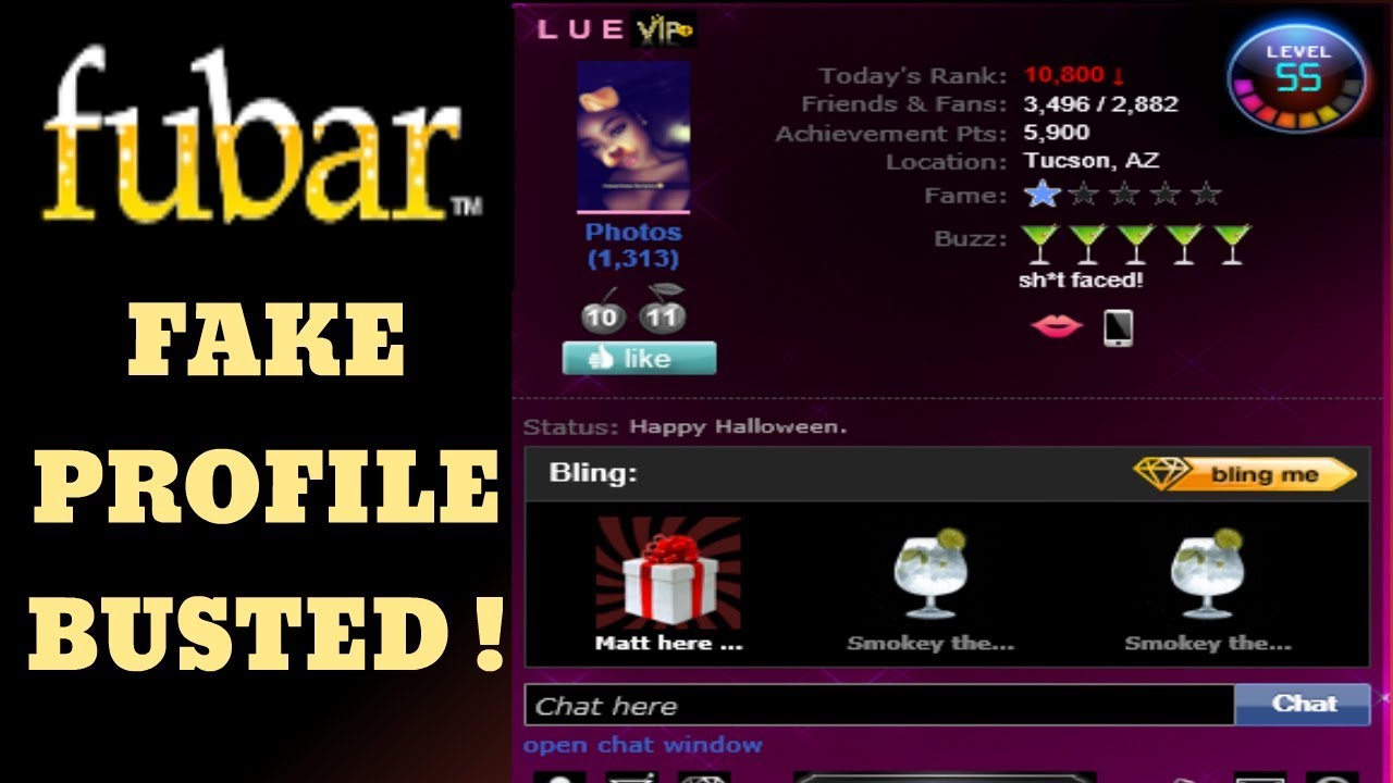 Fake Catfish Profile Busted: Lue Posing As Makeupmalrie on Fubar.com ...