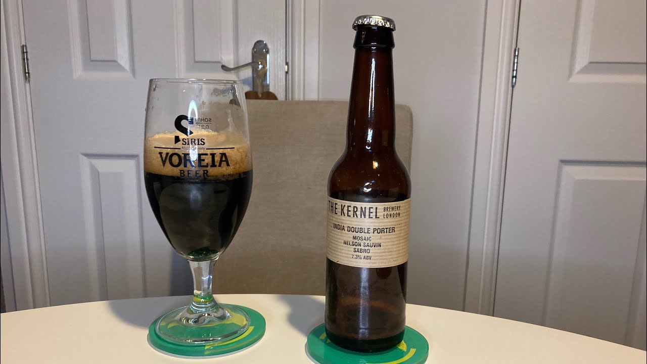 The Kernel - Double India Porter Mosaic Nelson Sauvin Sabro beer review ...