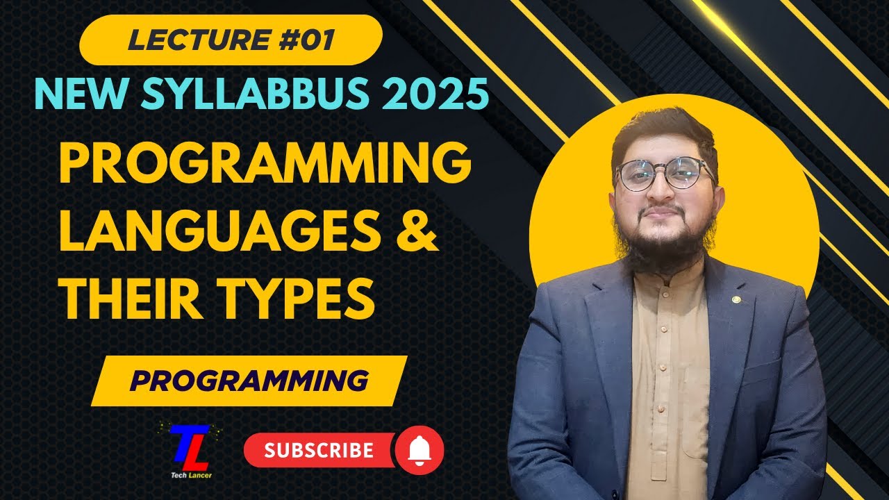 Introduction to Programming | Lecture 01 | New Syllabus | CS306 - YouTube