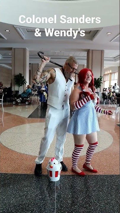 Kfc Colonel Sanders Wendys Cosplay Metrocon Youtube