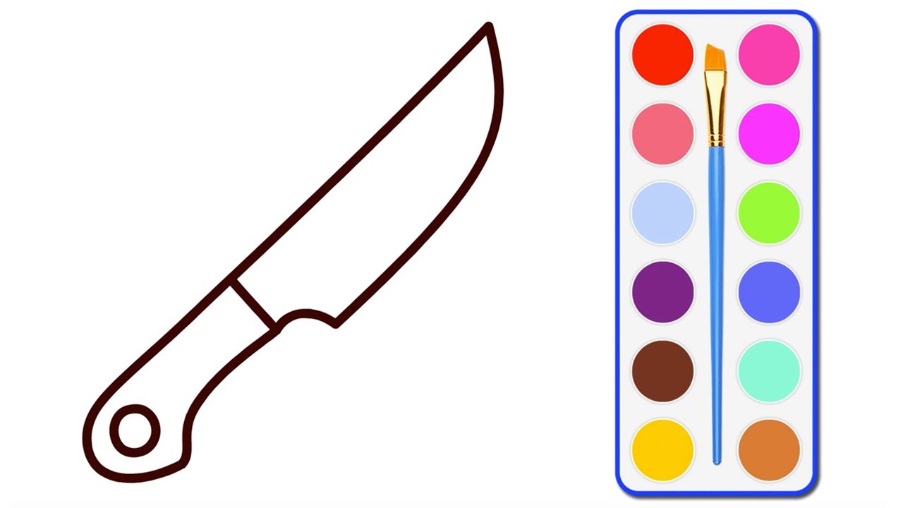 Simple Knife Drawing