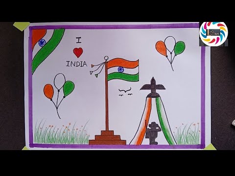 Independence day drawing competition 2024 # prize winning drawing ...