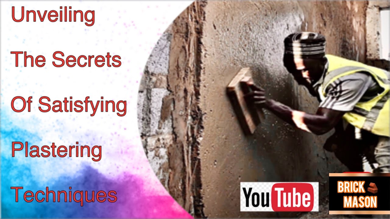 Unveiling the Secrets of Satisfying Plastering Techniques#shots # ...