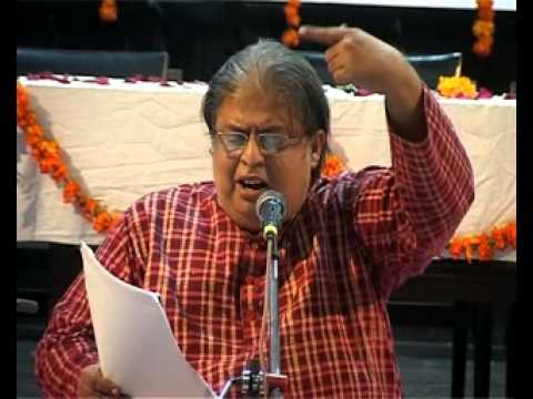 Kem chho saru chhe nimesh desai singing Chinu Modi's writtten song at ...