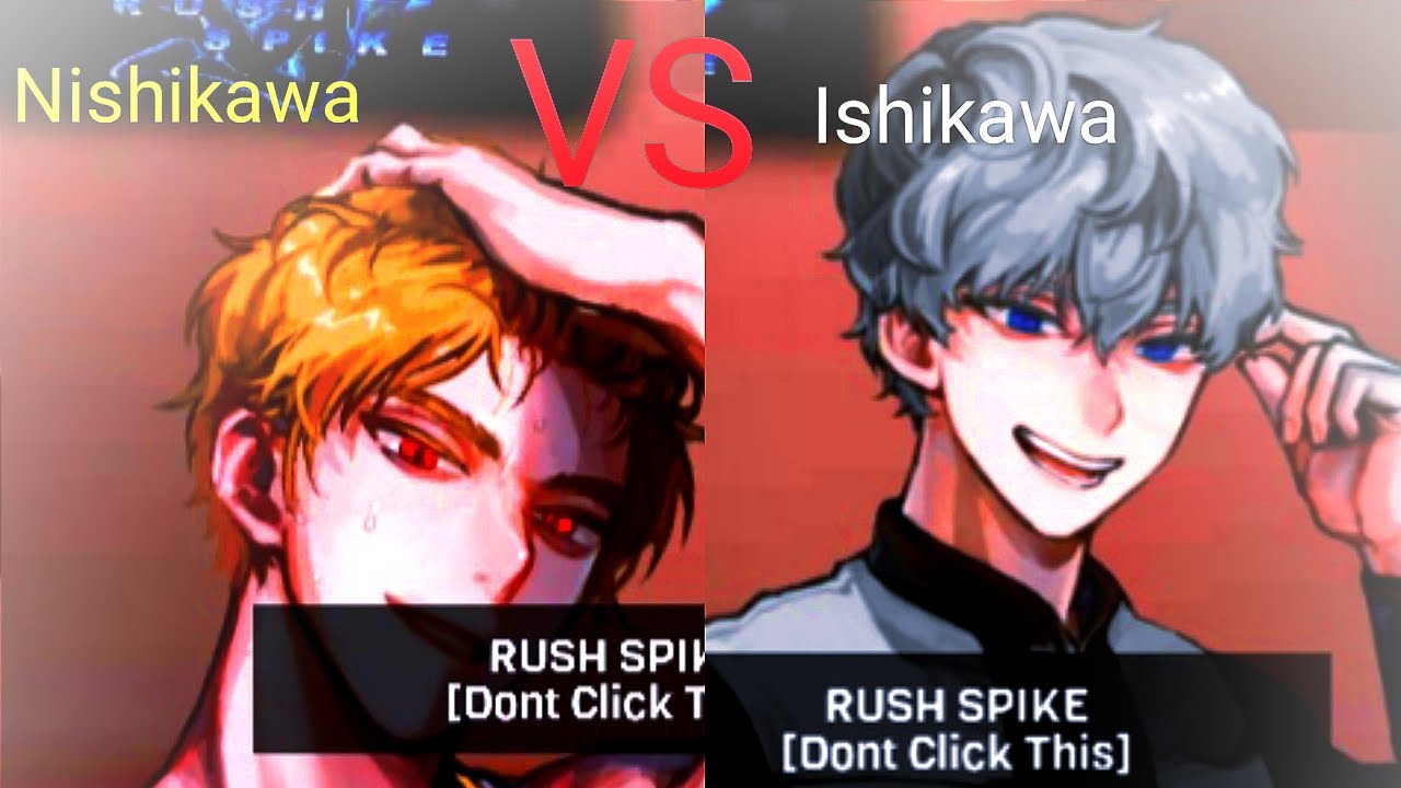 THE SPIKE : Ishikawa vs Nishikawa hai tay đập sấm sét bá đạo - YouTube