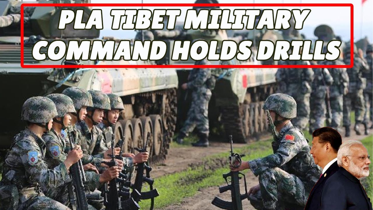 PLA Tibet military command holds nighttime high-altitude drills - YouTube
