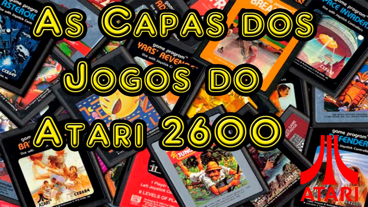 As Incriveis Capas dos Jogos do Atari 2600 - YouTube