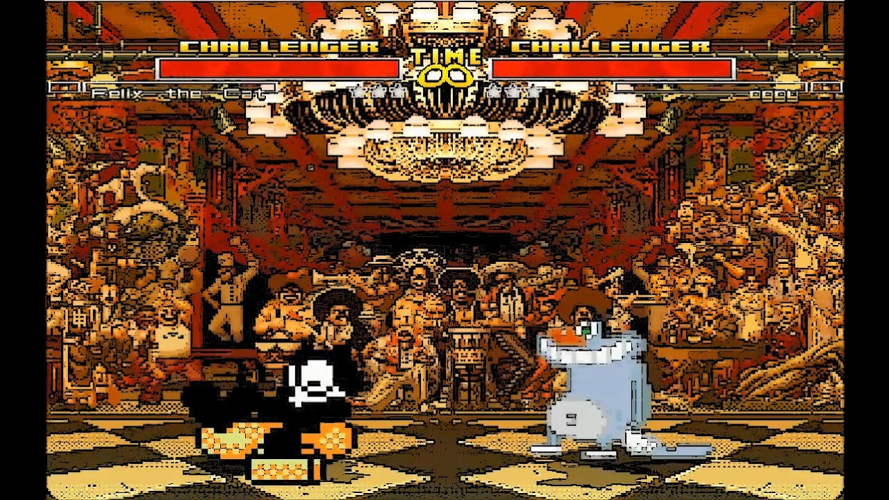 Mugen : Cartoon : Felix The Cat Vs Oggy - YouTube