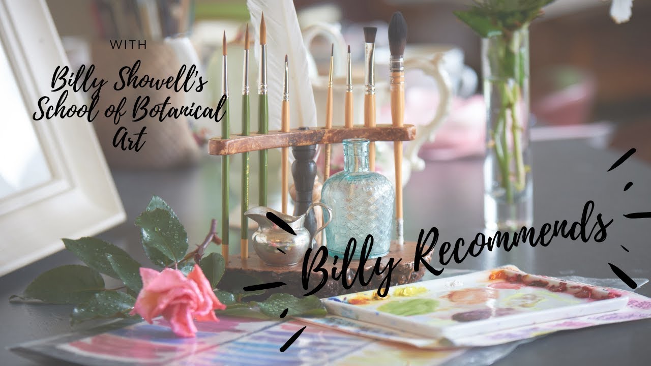 Billy Recommends - Basic Set of Colours ⎮ Billy Showell ⎮Watercolour ...
